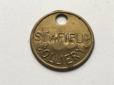Original Seafield Colliery Pit Check Token Tally 1485 | eBay