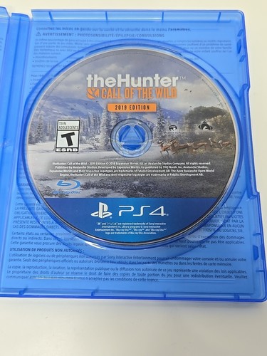 the Hunter Call of the Wild 2019 Edition thehunter PlayStation 4 PS4 ...