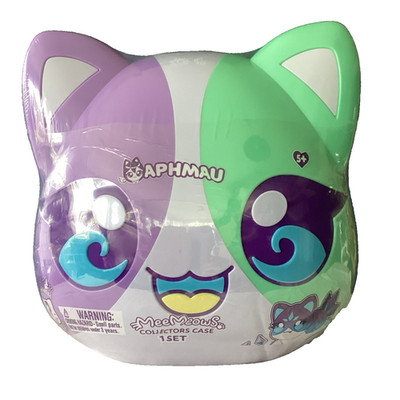 Aphmau MeeMeows ELEMENTAL COLLECTORS CASE Plush Figure Squishy Stickers ...