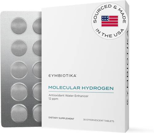 CYMBIOTIKA H2 Molecular Hydrogen Water Tablets with Magnesium, Energy ...