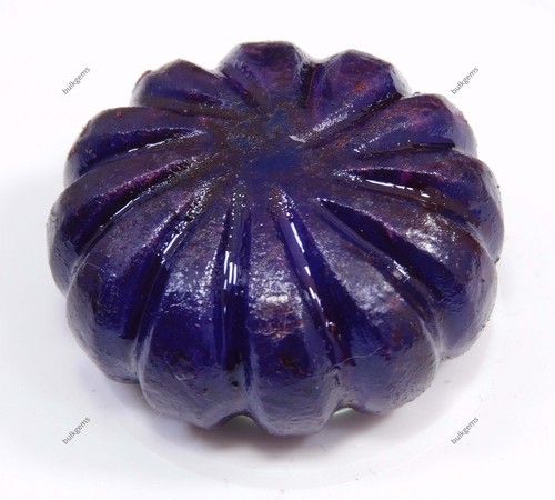 260 Ct Natural Purple Sapphire Melon Rough Earth Mined CERTIFIED Loose ...