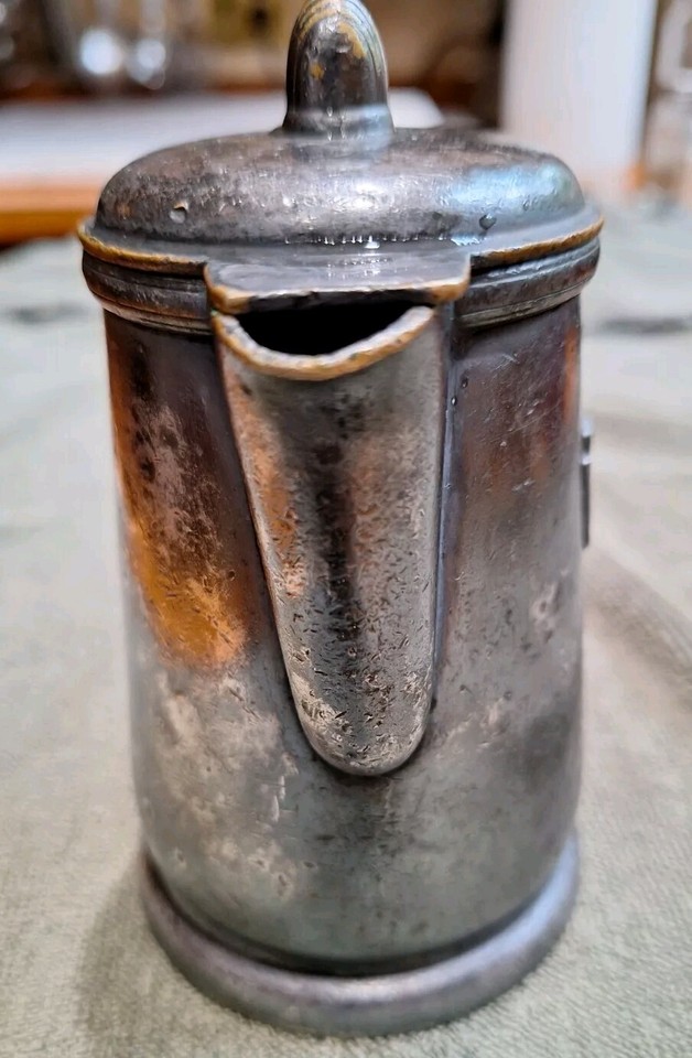 VINTAGE 1948 PENNSYLVANIA RAILROAD INTERNATIONAL SILVER SOLDERED COFFEE ...