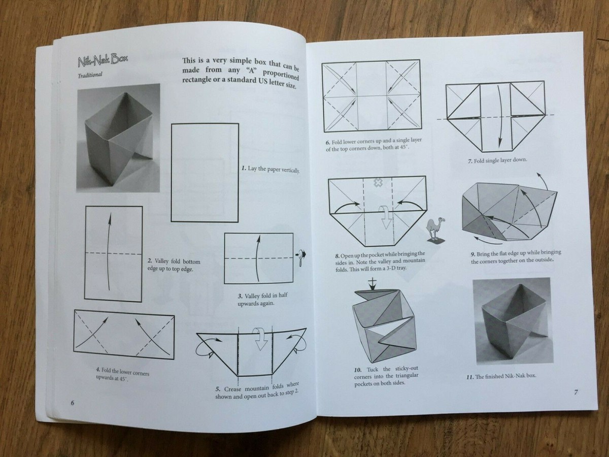 Decorative Origami Boxes Rick Beech Origami Tutorial Napkin Ring