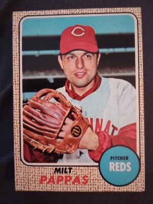 1968 Topps Baseball Milt Pappas card #74 in Vg condition | eBay