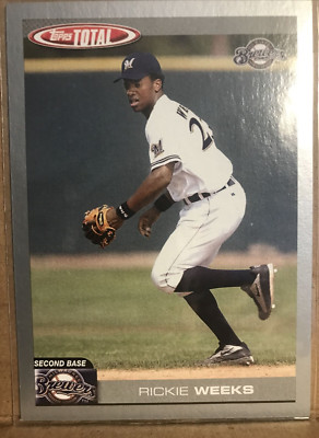Rickie Weeks 2004 Topps Total Silver Card #747 Milwaukee Brewers | eBay