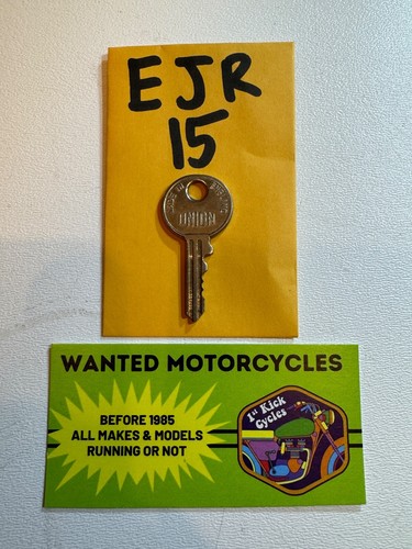 TRIUMPH NORTON UNION MOTORCYCLE KEY GENUINE ENGLAND ORIGINAL OEM PRE ...
