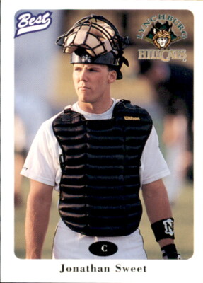 1996 Lynchburg Hillcats Best #22 Jonathan Sweet Indianapolis Indiana IN ...
