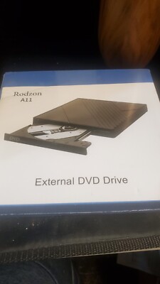 Rodzon A11 External DVD Drive Usb 3.0 & 2.0 Brand New Sealed USB-A ...