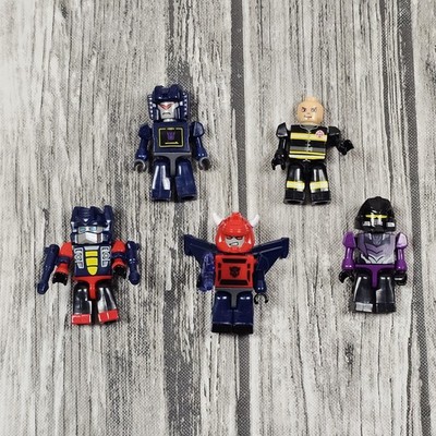 Transformers Mini Figure Lot Optimus Prime Soundwave Robots 5 Pc ...