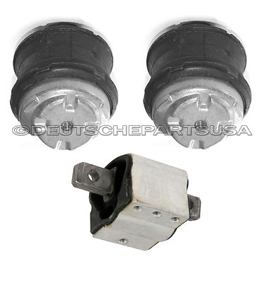 MERCEDES W210 E300 E 300 ENGINE MOTOR TRANSMISSION MOUNT MOUNTS SET ...