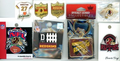 Redskins Vintage Pin Choice Pins Washington Pendant Keychain NFC Champs ...