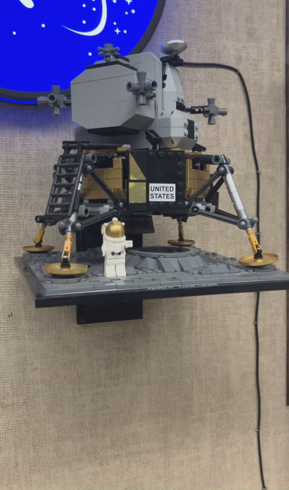 LEGO Moon Lander Wall Mounts | eBay
