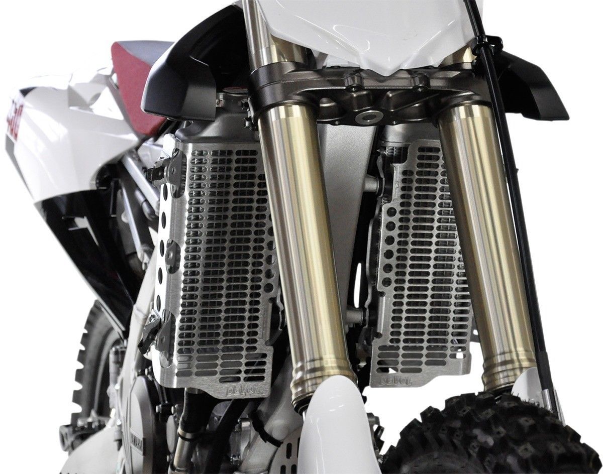 Devol Aluminum Radiator Guards for Yamaha YZ 250 F 450 F 2014-2016 0101 ...