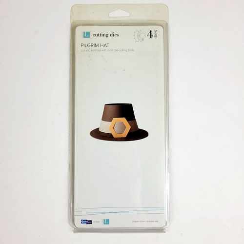 Lifestyle Crafts QuicKutz Cutting Die Set PILGRIM HAT Thanksgiving ...