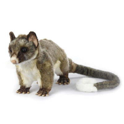 21cm Hansa Standing Brush Tail Possum Plush Realistic Handmade Stuffed ...