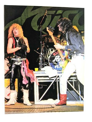 POISON LIVE IN CONCERT / MAGAZINE FULL PAGE PINUP POSTER CLIPPING (2 ...