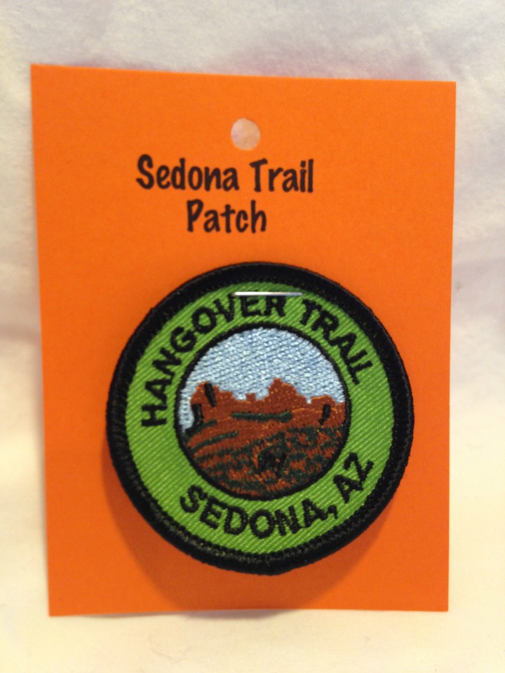 Souvenir Trail Patches, Hiking, Mountain Biking Sedona AZ, Red Rocks | eBay