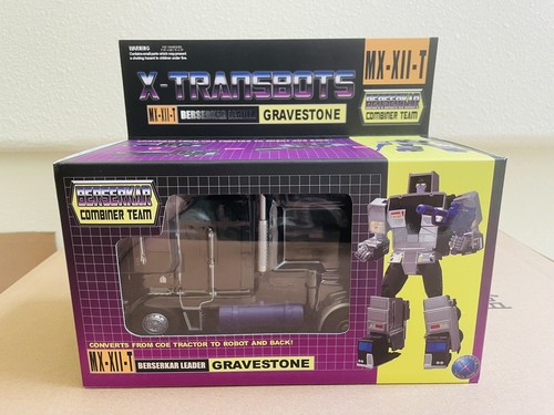 NEW X-Transbots MX-12T GRAVESTONE G1 Menasor Motormaster Younger Ver ...