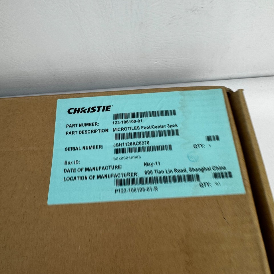 Christie MicroTiles Foot Ends Kit Display Accessories 123-106108-01 ...