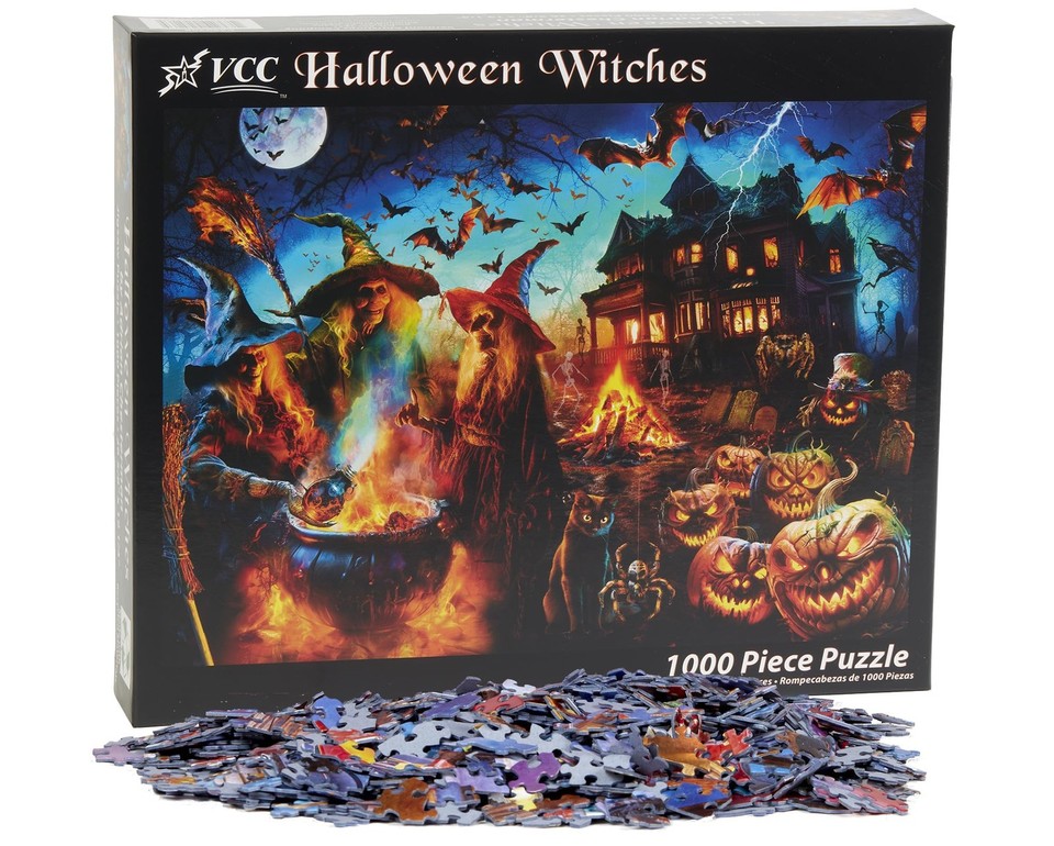 Halloween Witches Jigs Puzzle 1000 Piece by - Halloween Puzzles with ...