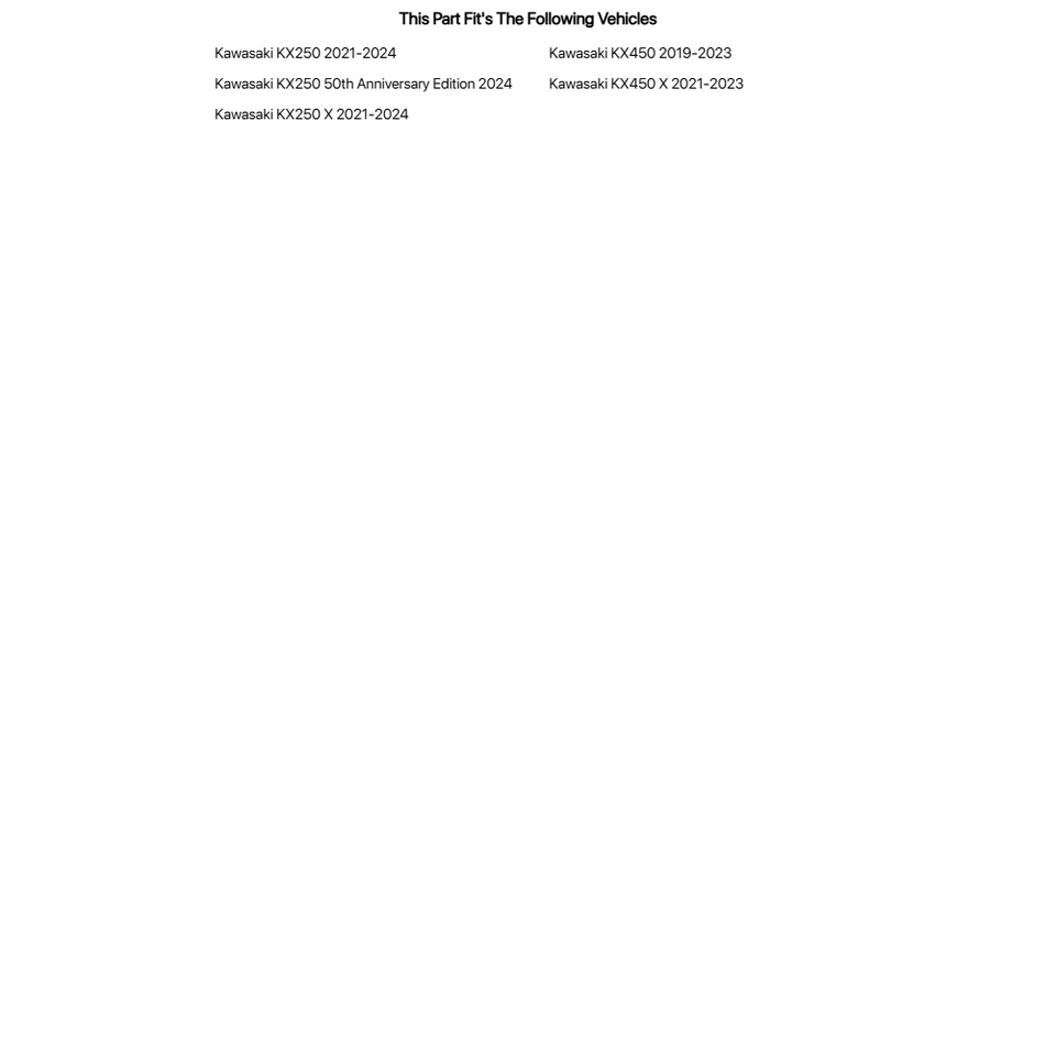 DeVol Lowering Link Black -1" For KAWASAKI KX450 X 2021-2023 | eBay