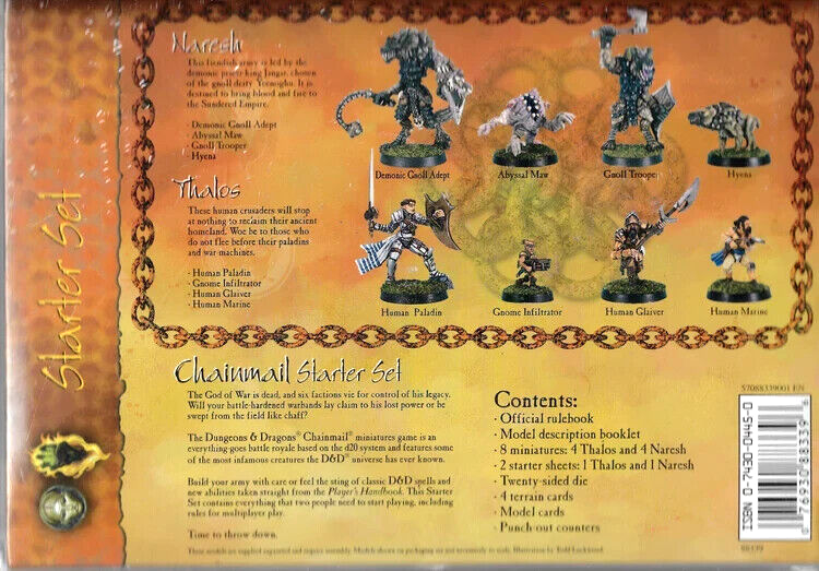 D&D CHAINMAIL STARTER SET Miniature Brand New *Factory Sealed* | eBay