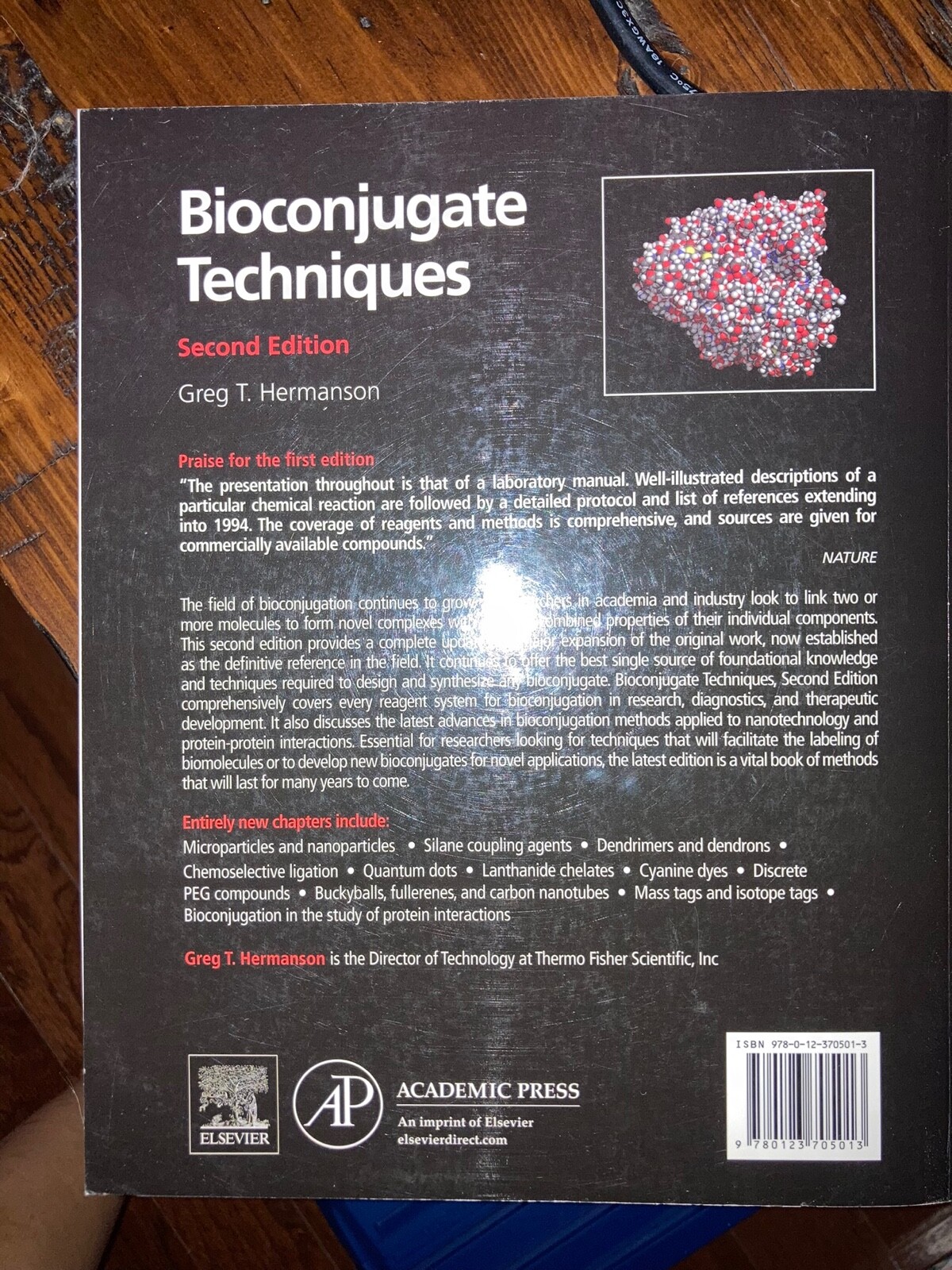 Bioconjugate Techniques by Greg T. Hermanson (2008, Hardcover) for sale ...