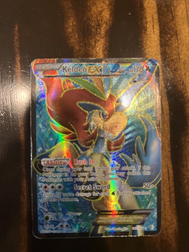 Pokemon Keldeo EX - 142/149 - Full Art Ultra Rare Boundaries Crossed | eBay