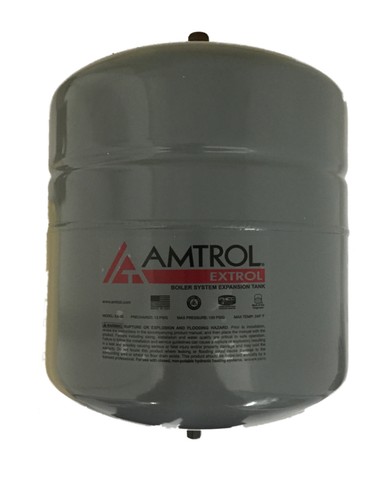 Amtrol Extrol EX-30 EX30 Boiler Expansion Tank 4.4 Gallon Volume #102-1 ...