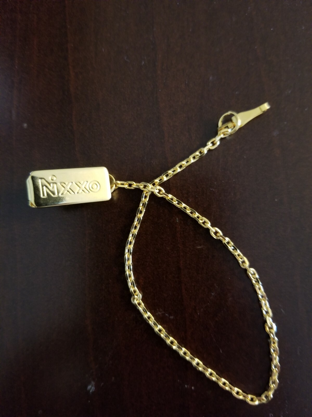 Vintage NIXXO Beeper / Pager Gold Chain w/ Clip 9'' Gold Tone Jewelry ...