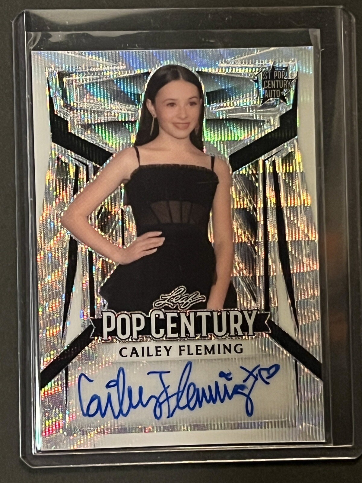 2023 Leaf Pop Century Cailey Fleming -SP Walking Dead Autograph #d /20 ...
