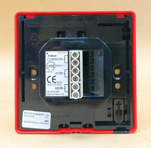 Cooper Fulleon 4920016FULL-0018XC Call Point with LED and Back Box IMI ...