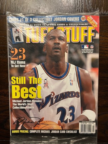 Tuff Stuff Magazine March 4,2002 Michael Jordan / Washington Wizards ...