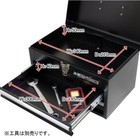 ASTRO PRODUCTS compact tool box CTB368 Black color Two tiers From Japan ...