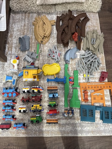 Thomas The Train Trackmaster Motorized Train Lot 14 Lbs 102 Piece’s ...