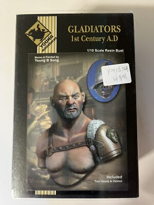 Gladiators 1st Cent., Young Miniatures, 1/10th Resin Bust Kit, Kit ...