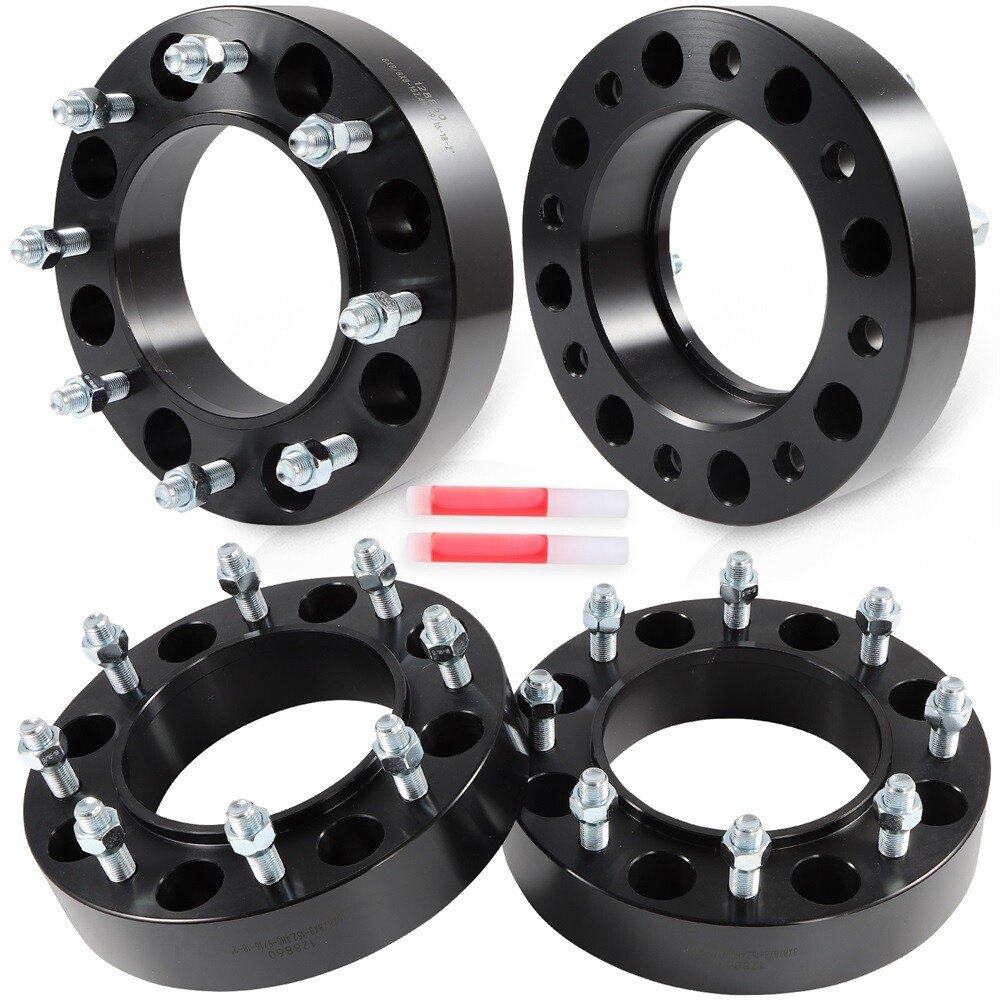 4 Pcs 2" Wheel Spacers 9/16" Studs For Bobcat Case CAT Skid Steer ...