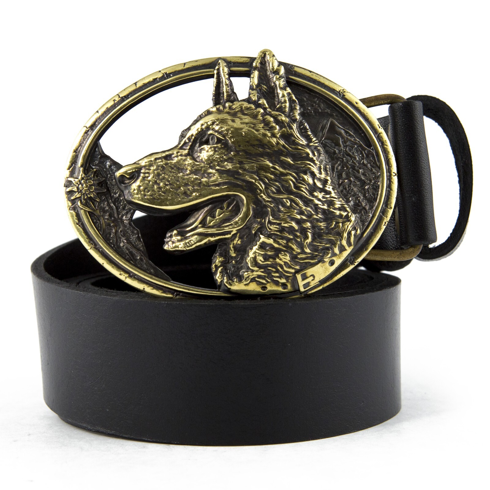 German Shepherd belt buckle, Shepherd breed dog solid brass belt buckle ...