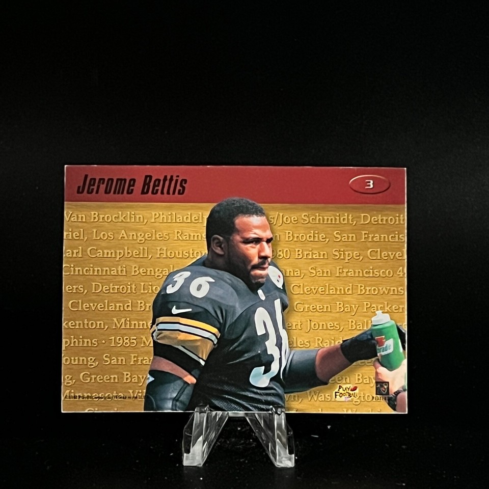 Jerome Bettis 1998 Playoff Contenders MVP #3 HOF Steelers LOOK!! | eBay