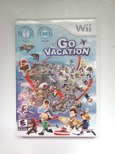 NINTENDO Wii GO VACATION VIDEO GAME - COMPLETE - TESTED! 722674800280 ...