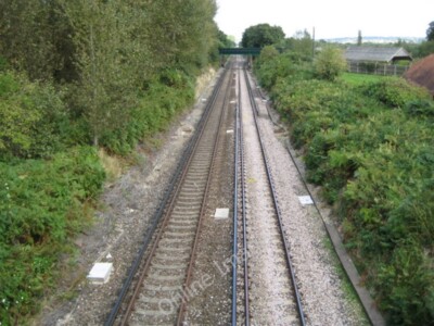 Photo 6x4 Coldwaltham: Arun Valley railway line From the Brook Lane ...