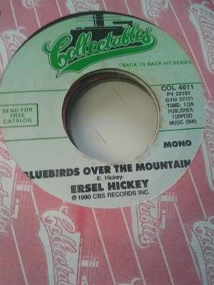 Ersel Hickey, Bluebirds Over The Mountain/Frankie Laine, Moonlight Gambler~NM 45 | eBay