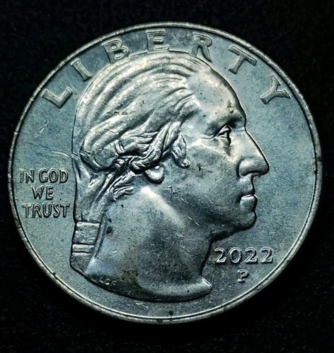 2022 P Obverse Die Gouge U.S. Voto Para La Mujer Quarter Error. | eBay