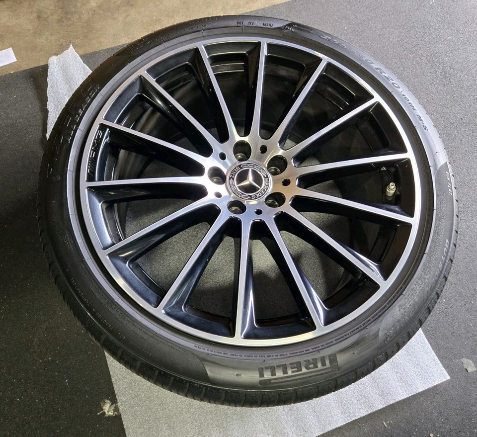 Original 20" Mercedes AMG OEM S580 S500 S550 S560 Wheels Rims Tires ...