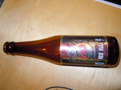 SLAYER 666 RED ALE LTD EDITION EMPTY BEER BOTTLE WITH CAP | eBay