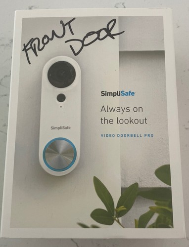 SimpliSafe Video Doorbell Pro, White (SSDB3), Used but in great ...
