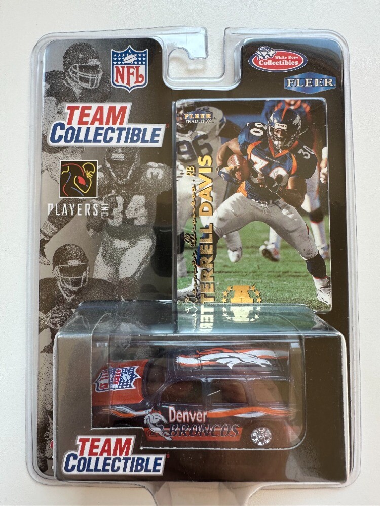 Terrell Davis Denver Broncos Team Collectible NFL GMC Yukon 1:58 Toy ...