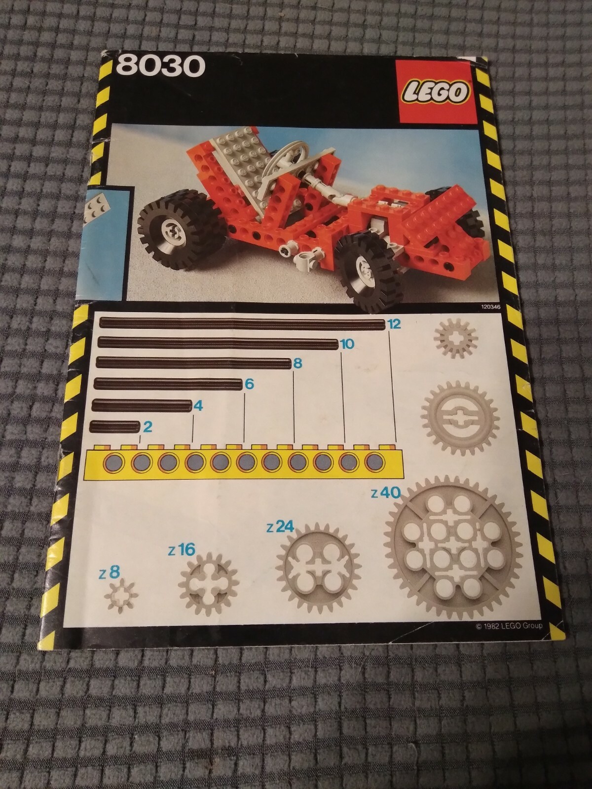 Lego 8030 Universal Building Set 1982 Original Instructions - Ships ...