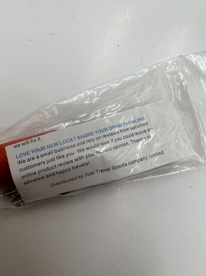 Pack of 4 - Luggage Locks and Keys for Travel - Flexible Ultra Secure ...