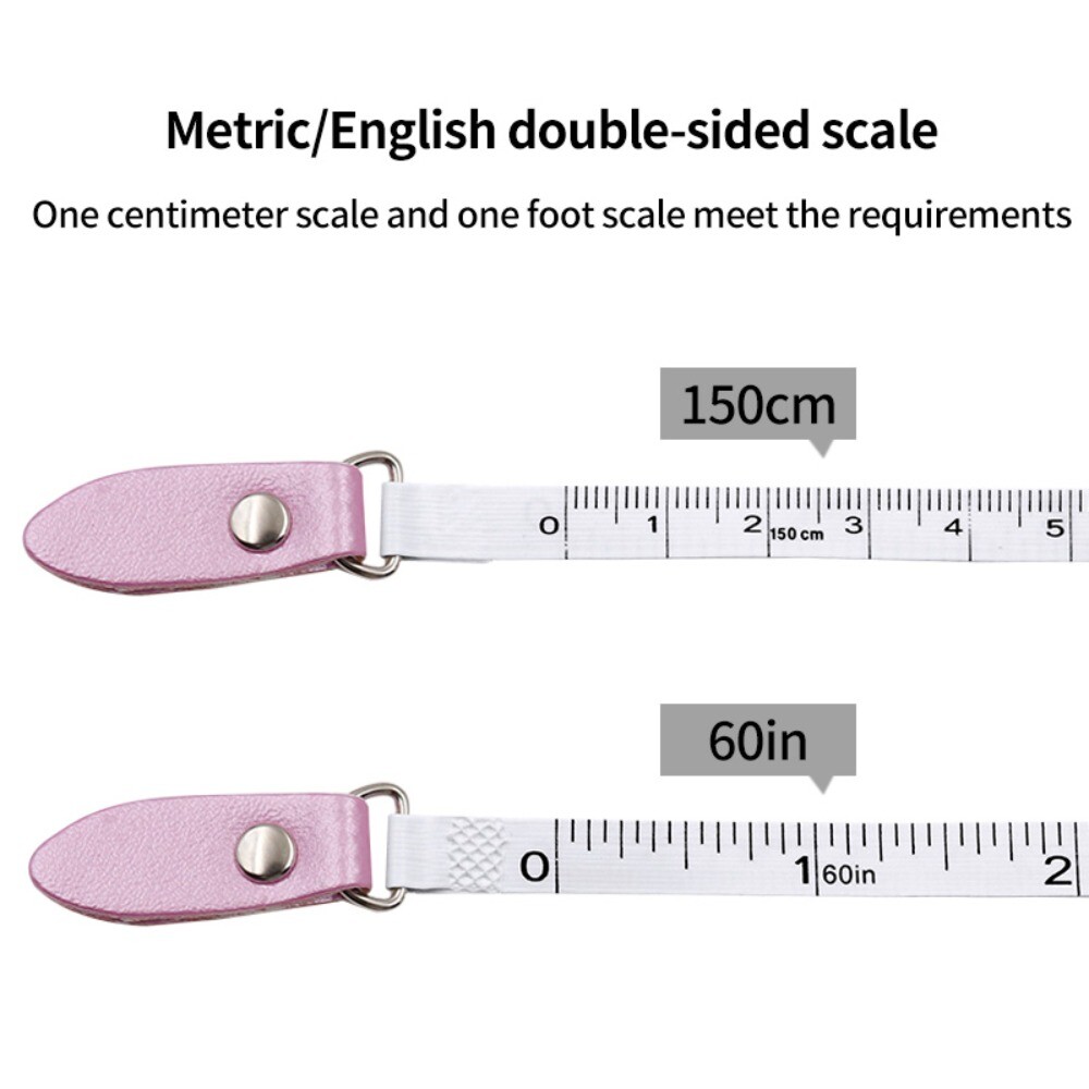 Height Centimeter Inch 150cm 60" Measuring Tape Retractable Ruler Tape ...